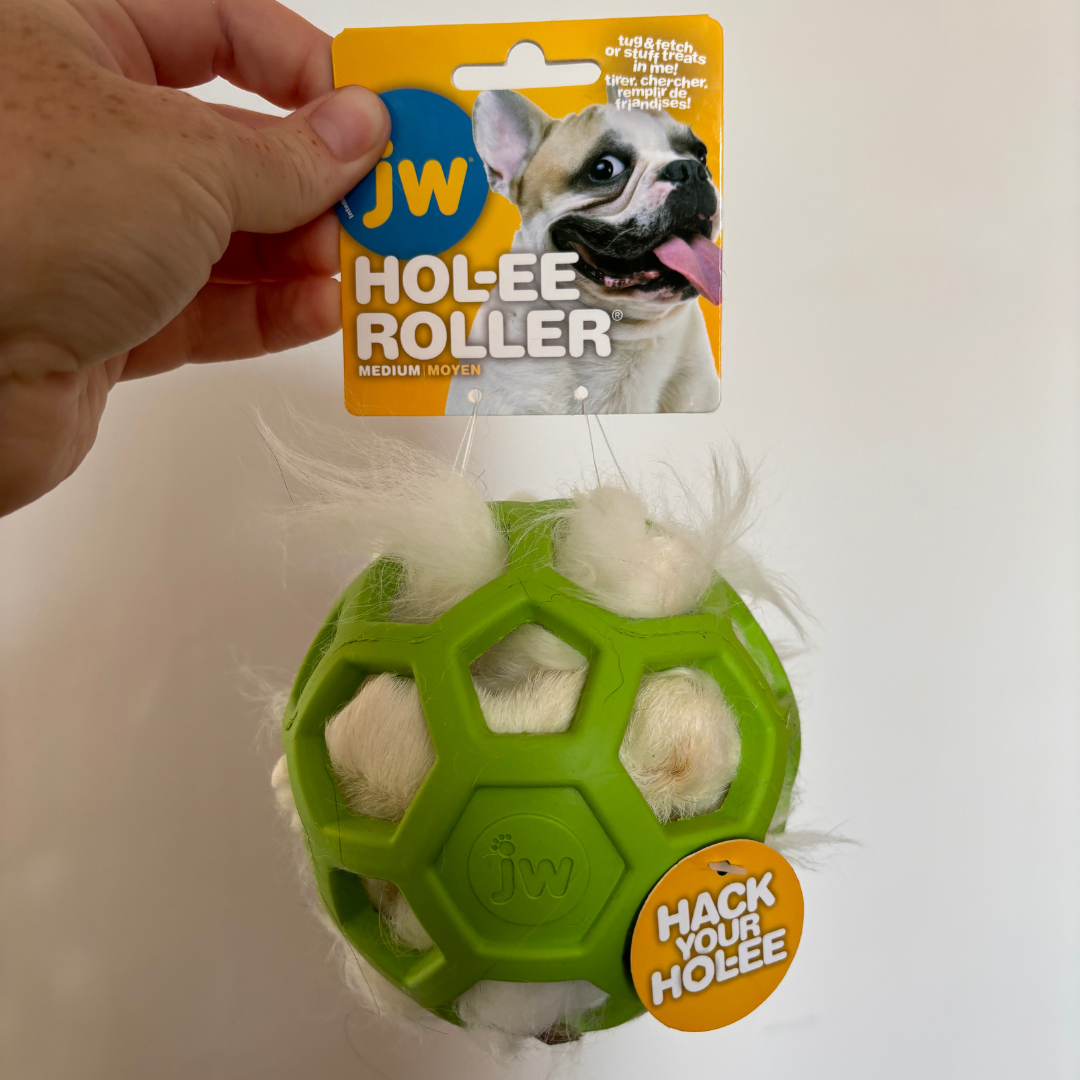 Natural Fluffy Roller - Sheep skin – Enriched Canines